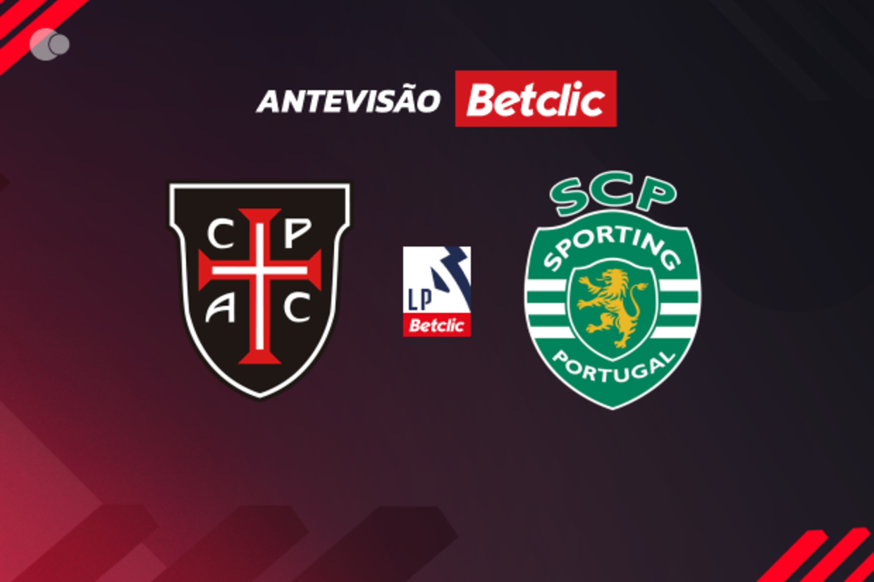Casa Pia x Sporting: antevisão, ausências e onzes prováveis
