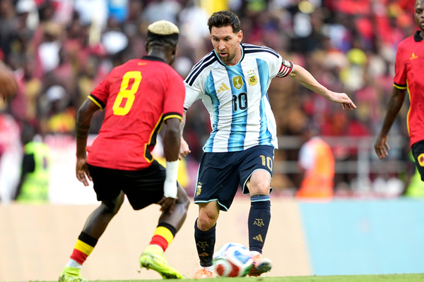 Ficha de Jogo Angola 0-2 Argentina :: Jogos Preparação 2025
